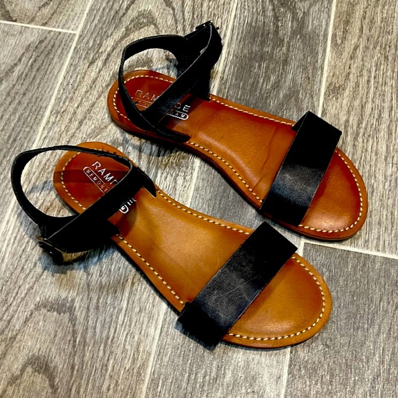 Rampage | Shoes | Rampage Sandals Black | Poshmark